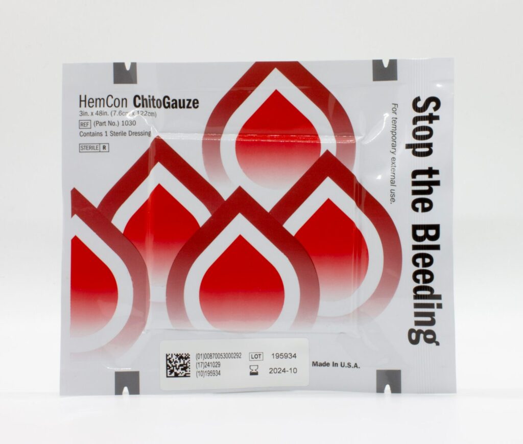 ChitoGauze OTC Dressing 3in x 48in | Mountain Man Medical